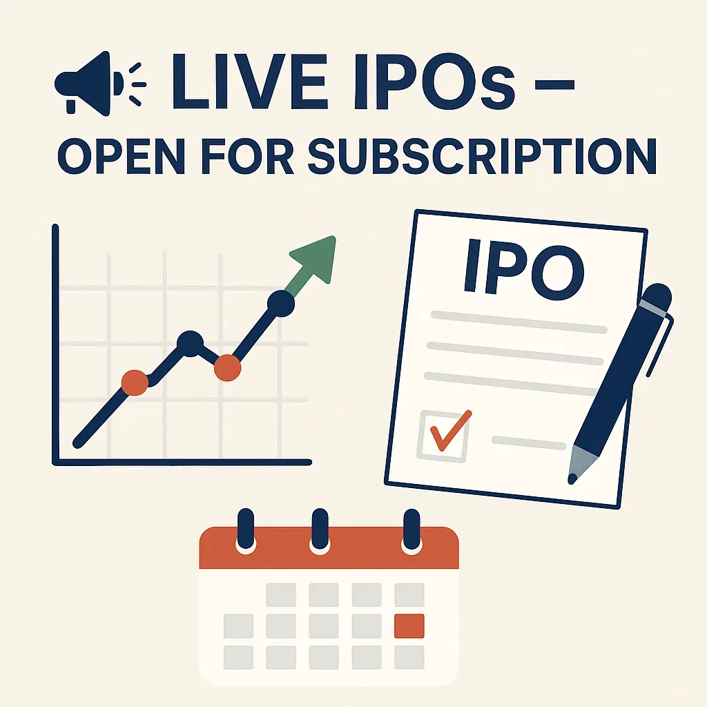 🔥 Best Live IPOs Today – Mainboard & SME IPOs 2025